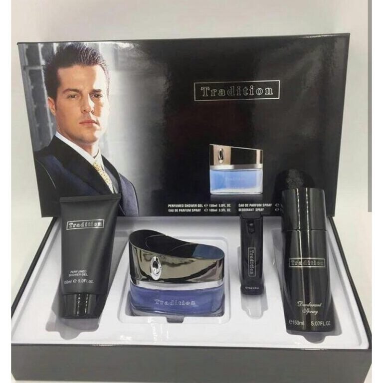 Branded Gift Set Tradition For Men 4 PCs Set Best