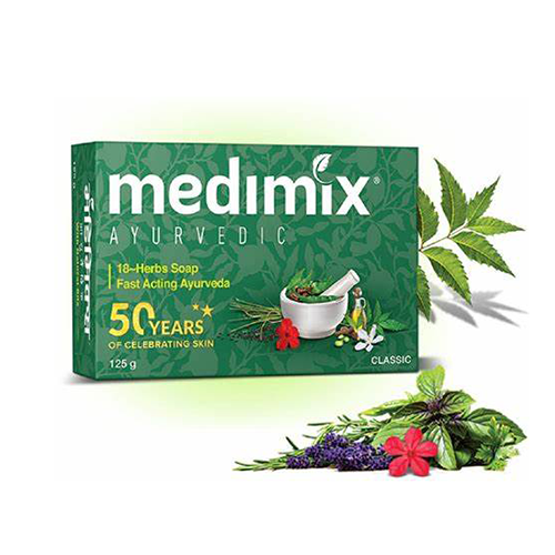 Medimix Ayurvedic Herbal Soap with 18 Herbs 125g | Shopznowpk
