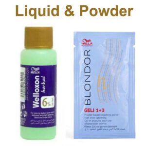 Wella Welloxon Bleach Powder With Liquid Bundle Offer | Shopznowpk