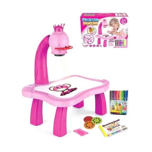 Children Led Projector Art Drawing & Learning Table