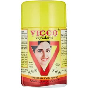 Vicco Vajradanti Ayurvedic Tooth Powder 100 gm
