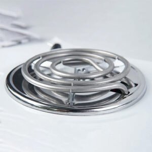 RAF Portable Electric 2 Burner Spiral Cooker Coil Double Spiral 2000 watts