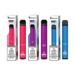 SOLO + Nic Salt Kit by Vapeman Disposable Kit 1500 Puffs