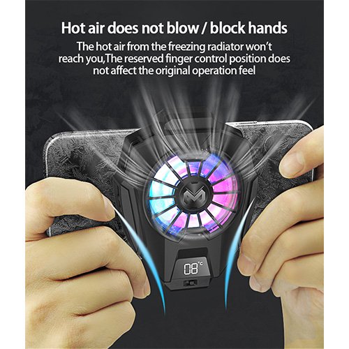 DL05 Mobile Phone Cooler Cooling Fan Radiator For Smartphones With ...