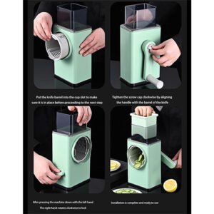 4 in 1 Multifunction Vegetable Cutter Slicer