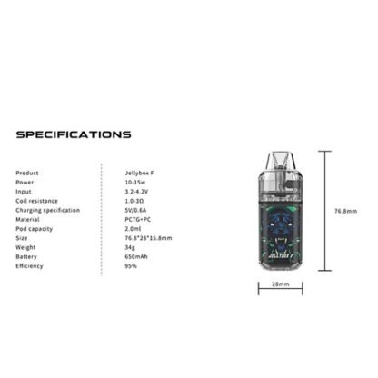 Original Rincoe Jellybox F Pod System Kit